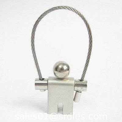 where to buy wire rope piston key ring, China factory for steel wire cable loop key rings, supplier