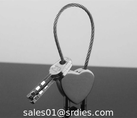China factory for stainless steel wire cable loop key holders in bulk, good value, premium supplier