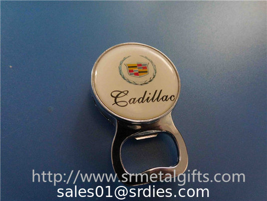 Custom logo epoxy dome bottle openers, epoxy dome bottle openers cheap small quantity, supplier