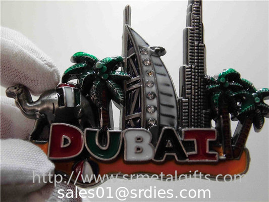 Epoxy painted metal refrigerator magnets, mid-east flavor metal fridge magnetic sticks, supplier