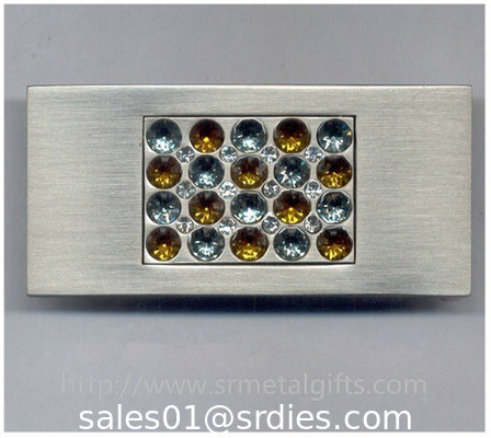 Antique nickel flat belt buckle with enamel logo, China factory custom men belt buckles, supplier