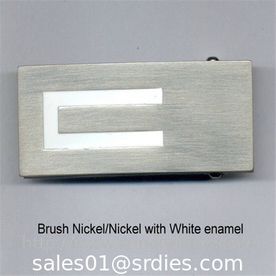 Engraved antique nickel flat belt buckle, custom made logo men belt buckles, supplier