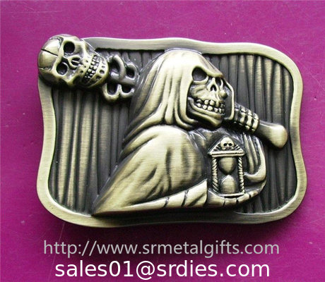 Antique brass patterned metal belt buckle for men gifts, custom metal belt buckles, supplier
