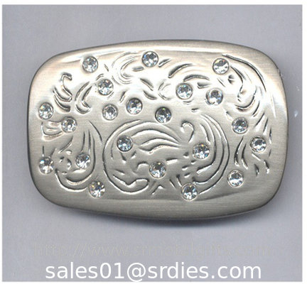 Custom antique pewter leaf shape metal belt buckles, vintage style, China factory, supplier