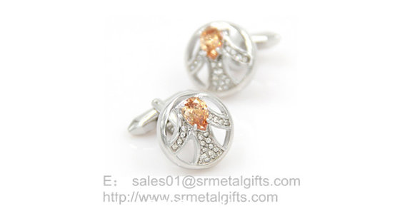 Jewelry stone cufflinks for men, gemstone silver cuff links for business gift, in stock, supplier