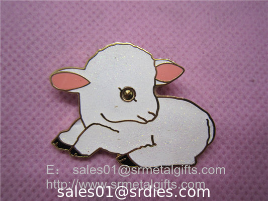 Soft enamel Olympic Games lapel pin, enamel Olympics lapel pin with butterfly clutch, supplier