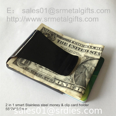 Great value and selection for your stainless steel money clip credit card holder wallet, supplier