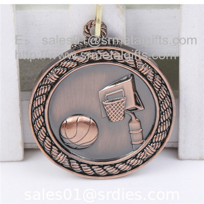 Custom metal blank sports prize medals, tailor made blank sports awards medals, supplier