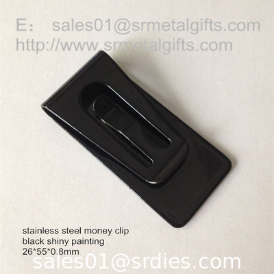 Stainless steel money wallet clips, polish steel money clips wholesaler supplier