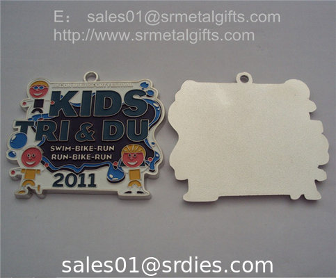 Swimming metal souvenir medals, sports swimming event awards medals, antique brass, supplier