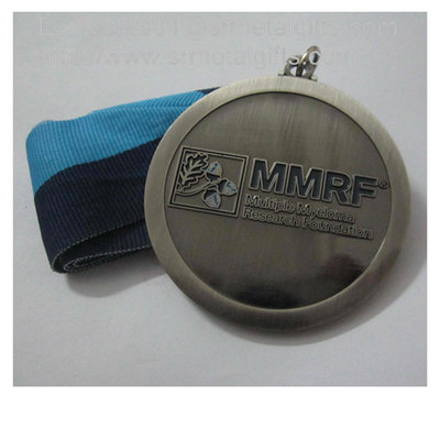 Custom antique nickel metal medals and medallions, China factory customized sports medals, supplier