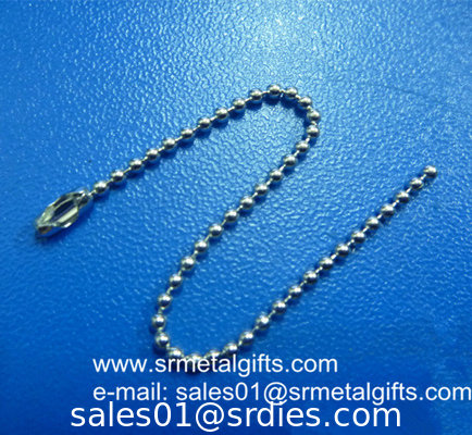 custom keychain accessory supplier for stainless wire cable with screw cap supplier