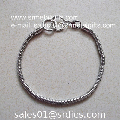 Metal snake chain keychain accessory, brass snake chain diy accessory supplier