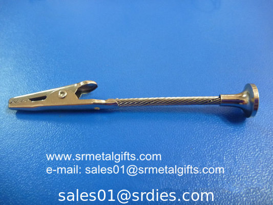 DIY keychain accessory stainless wire cable with screw lock supplier