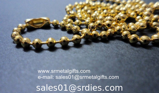 Tailored precut stainless steel ball chain cut to customized sizes supplier