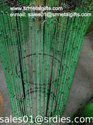 Black plated metal ball chain black bead chain lanyard wholesale supplier