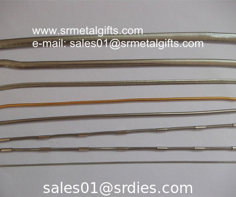 Supply jewelry steel foxtail chains for necklace and bracelet supplier