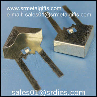 Tailored steel stamping corner clips, precison spring clamp clasp supplier