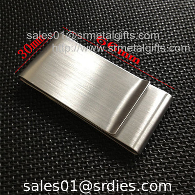 S.S. Double-Sided Smart Money Clip Credit Card Holder For Men supplier