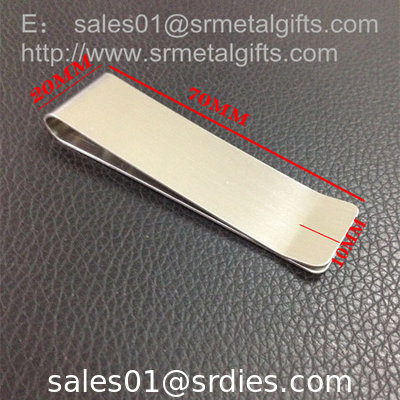 S.S. Double-Sided Smart Money Clip Credit Card Holder For Men supplier