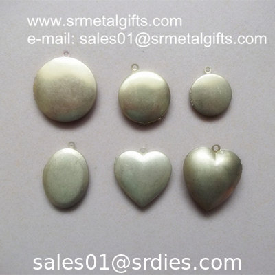 Silver Love Heart Photo Locket for diy jewelry, Love Heart Picture Locket supplier