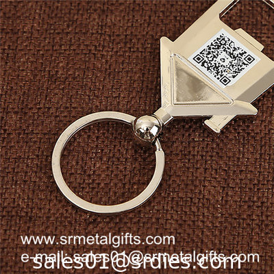 House shaped metal bottle opener key holder, house shape beer opener key holders supplier