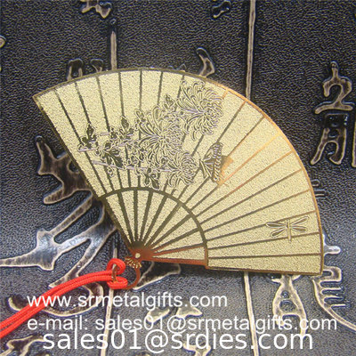 Chemically etching bookmark factory China for metal page bookmarks supplier