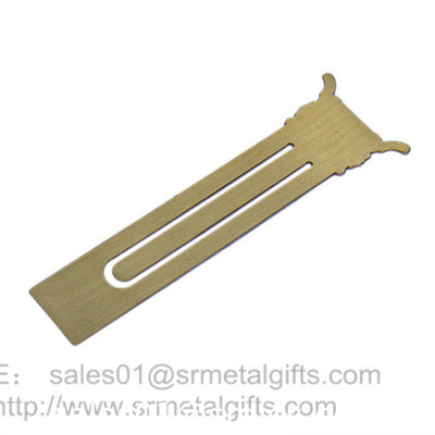 Photographic etching brass ruler bookmarks, custom steel ruler bookmarks supplier