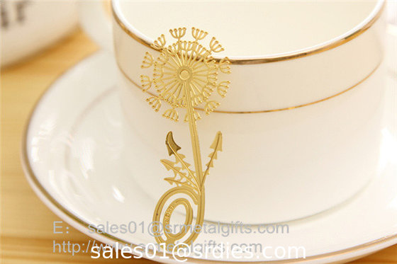 Exquisite etched copper page markers wholesale, custom etching metal bookmarks supplier
