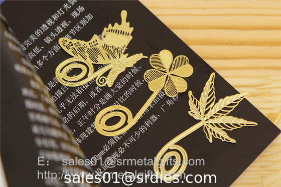 Personalized Photo Etching Process Metal Bookmarks in Bulk, MOQ100pcs supplier