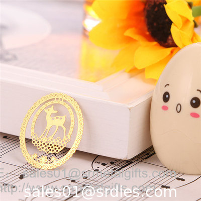 Photo etching brass page marker bookmarks wholesale at low cost supplier