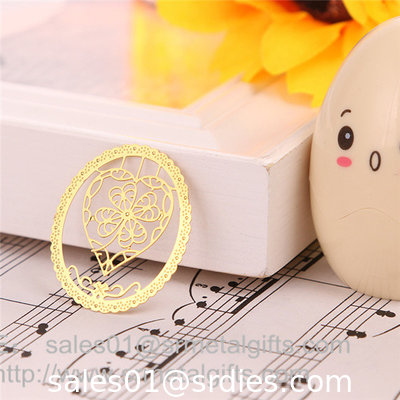 Photo etching brass page marker bookmarks wholesale at low cost supplier