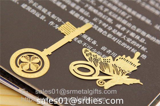 Photo etching brass page marker bookmarks wholesale at low cost supplier