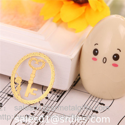 Metal book mark manufacturer in China for custom etched metal bookmarks supplier