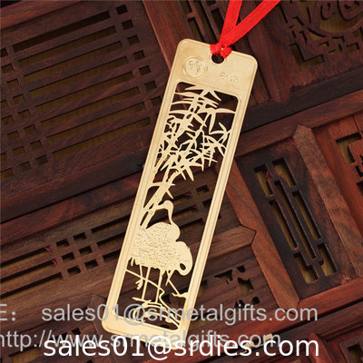 Metal book mark manufacturer in China for custom etched metal bookmarks supplier