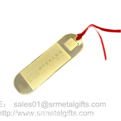 Metal etched book marker for book, etching book marks supplier in China supplier