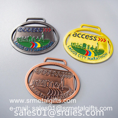 Custom unique metal medals maker in China for customized metal medals supplier