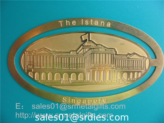 Customized Etched Metal Book Marker Clips wholesale factory in China supplier