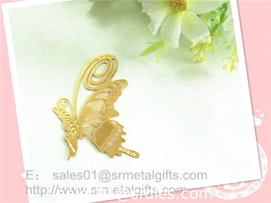 Metal bookmark factory for personalised etching metal book page marker supplier