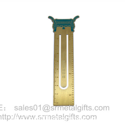 Metal bookmark factory for personalised etching metal book page marker supplier