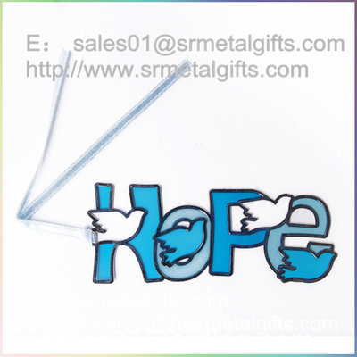 Enamel etched metal book mark page mark for reading, metal bookmark with color fills supplier