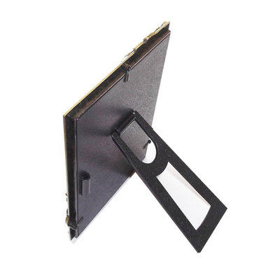 5x7 inch Custom Make Antique Brass Plated Metal Rose Picture Frames supplier