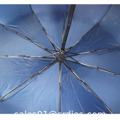 Windproof Umbrellas Auto Open Close Compact Umbrella, 10 Ribs 3 Fold Travel Umbrella Large 41 Inch for Men supplier