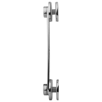 Flat rod type double hanging glass clip can be customized according to the size you need