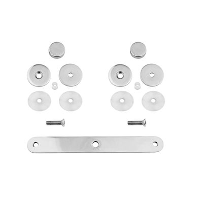 Flat rod type double hanging glass clip can be customized according to the size you need