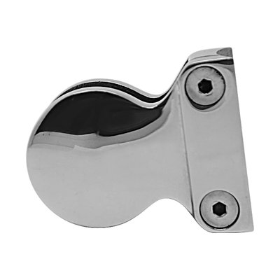 Hot selling round curved glass clamp is easy to install
