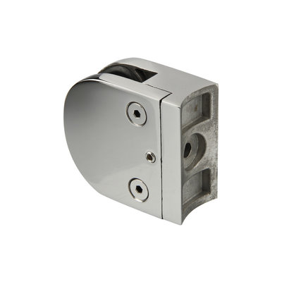 Hot selling D-shaped curved glass clip is easy to install