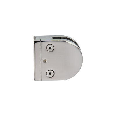 Hot selling D-shaped curved glass clip is easy to install