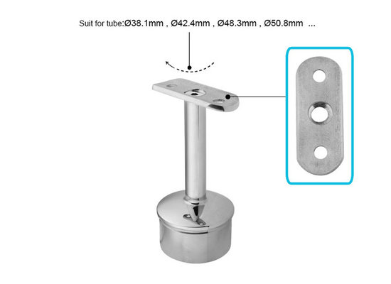 Stainless steel handrail hot sale bracket accessories can be customized size