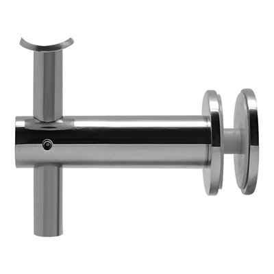 Stainless Steel Glass Clamp Adjustable Handrail Tube Bracket Glass Balcony Hardware Fittings